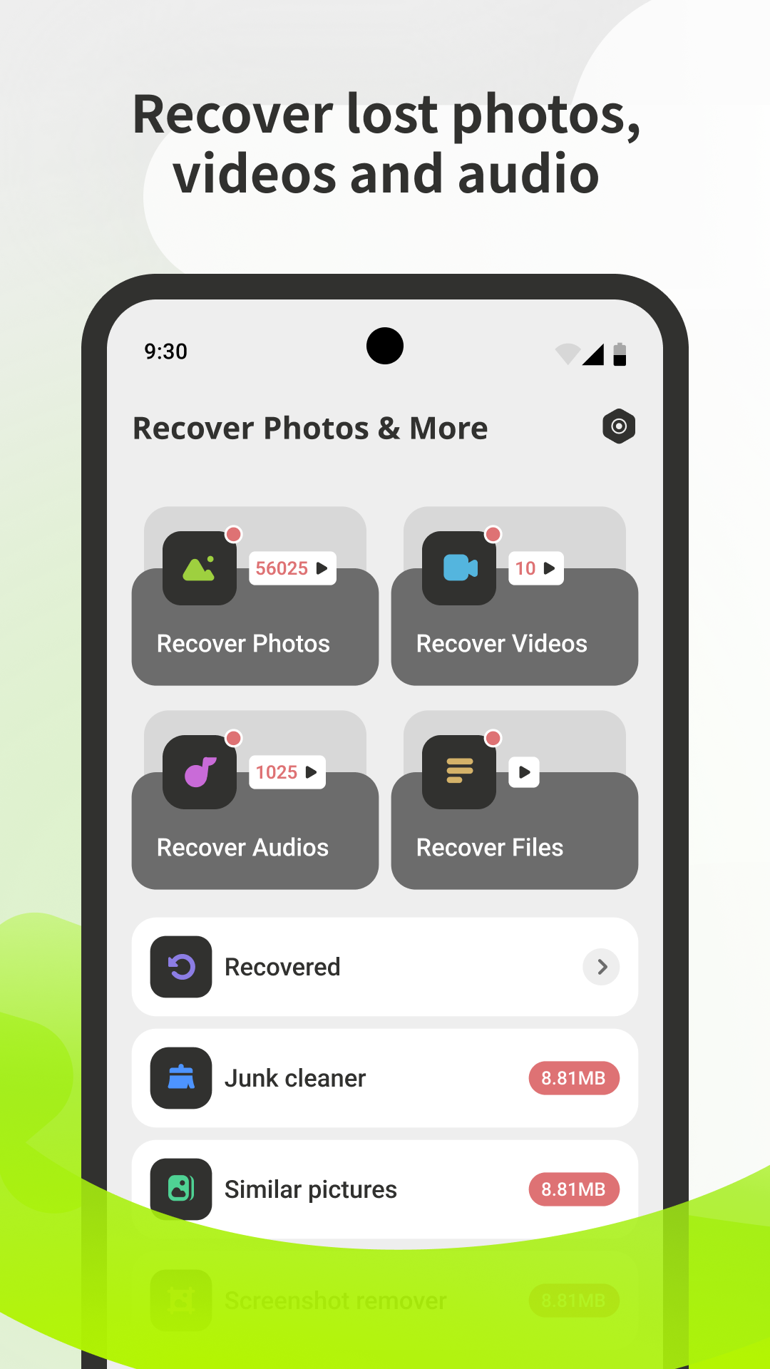 Recover Photos & More - AI-Powered File Recovery